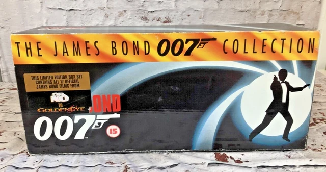 007 THE JAMES Bond Collection Box Set VHS 17 Films / 5 Still Sealed . £25.00 - PicClick UK