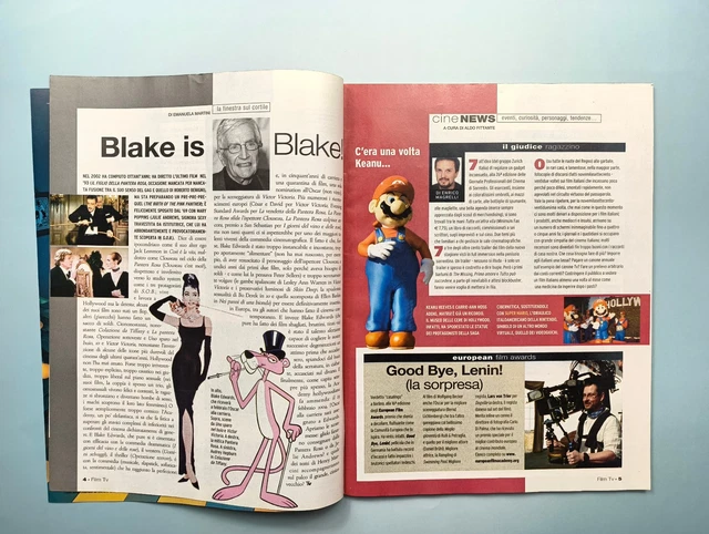 FILM TV 51-2003 Julia Roberts-Joe Dante-Lena Olin-Super Mario-Panthère ...