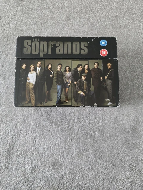 THE SOPRANOS COMPLETE Series 1-6 DVD Box Set Seasons Region 2 UK Europe ...