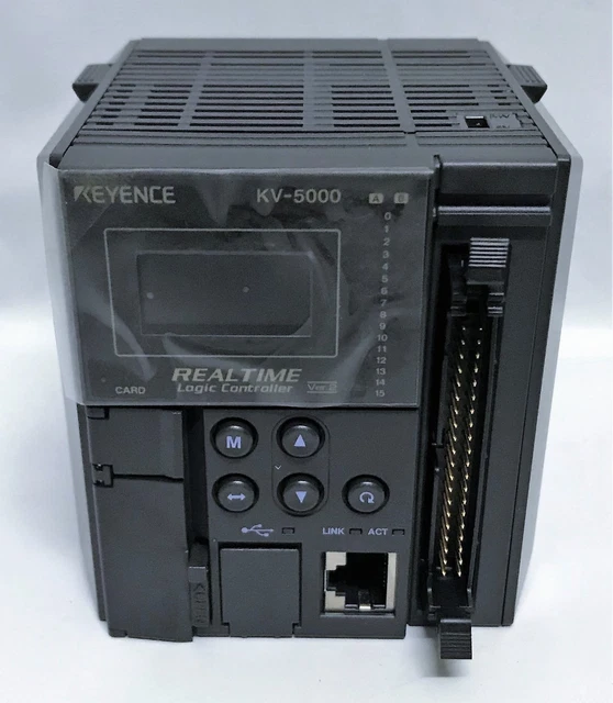KEYENCE KV-5000 REALTIME Logical Controller Ver.2 Kv-5000 Cpu Nib £ ...