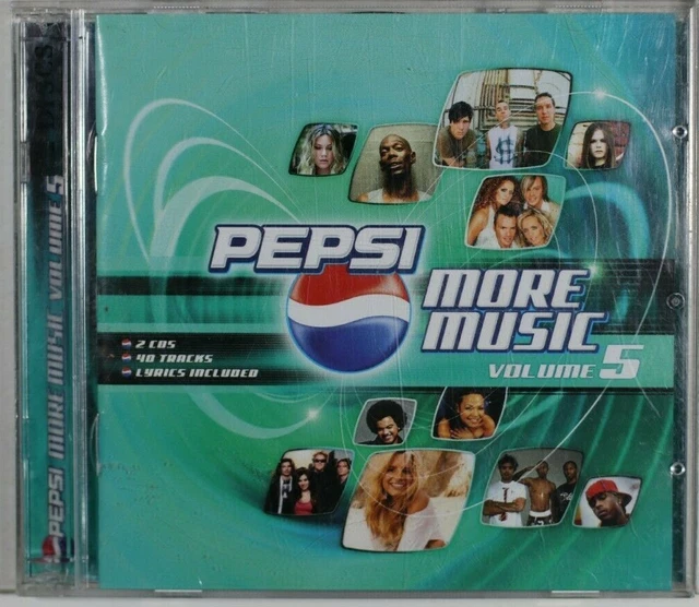 PEPSI MORE MUSIC - Volume 5 - CD Sent Tracked (C1513) $25.00 - PicClick AU