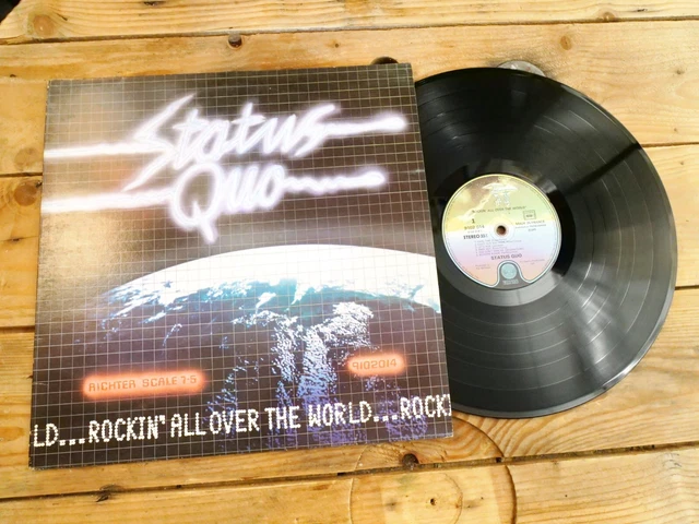 STATUS QUO ROCKIN' All Over The World Lp 33T Vinyle Ex Cover Ex Original 1977 Uk EUR 39,00 ...
