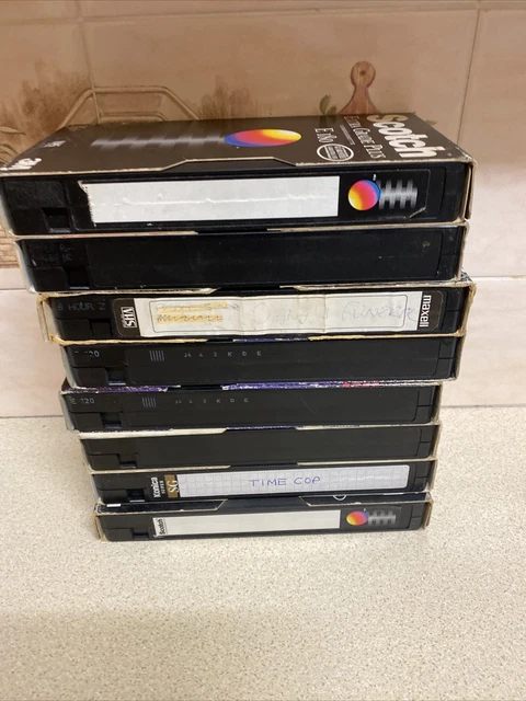 BLANK / RECORDABLE VHS Tapes used x 8 various £7.99 - PicClick UK
