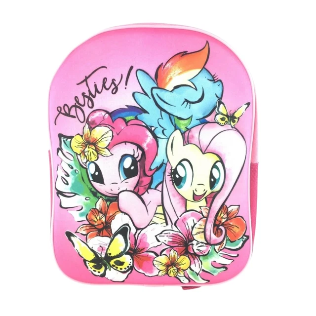 MY LITTLE PONY Besties 3D Eva Backpack Rucksack School Nursery Bag New ...