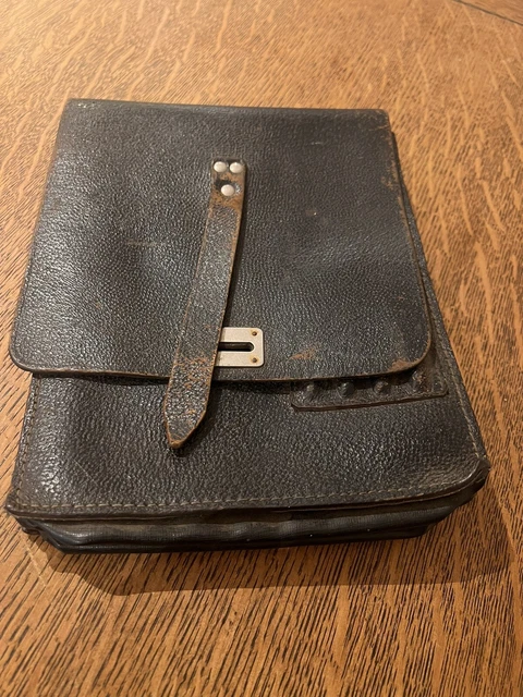 WW2 GERMAN LEATHER Map Case (M35) £95.00 - PicClick UK