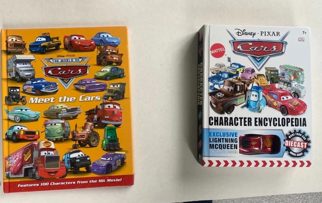 DISNEY PIXAR CARS books: Character Encyclopedia, The World of Cars Meet ...