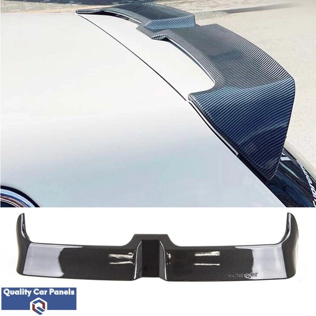 REAR ROOF BOOT Lip Spoiler Oettinger Style Carbon Look VW Polo MK5 6R ...