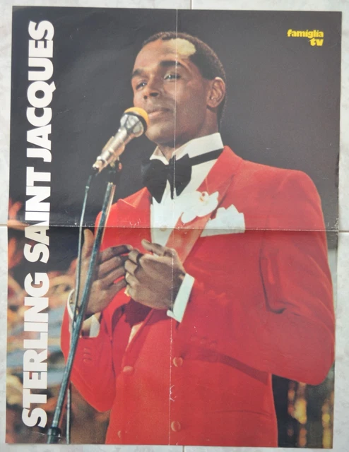 POSTER STERLING SAINT Jacques da Famiglia TV vintage anni 80 EUR 12,90 ...