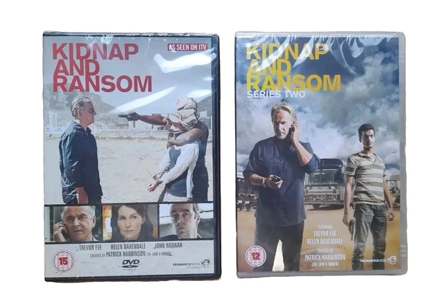 KIDNAP AND RANSOM DVD - The Complete Series 1 & 2 - Trevor Eve Thriller ...