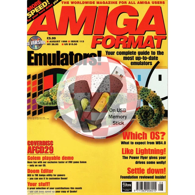 AMIGA FORMAT MAGAZINE Collection Vol 5 Saved on 16GB USB Stick Digital ...