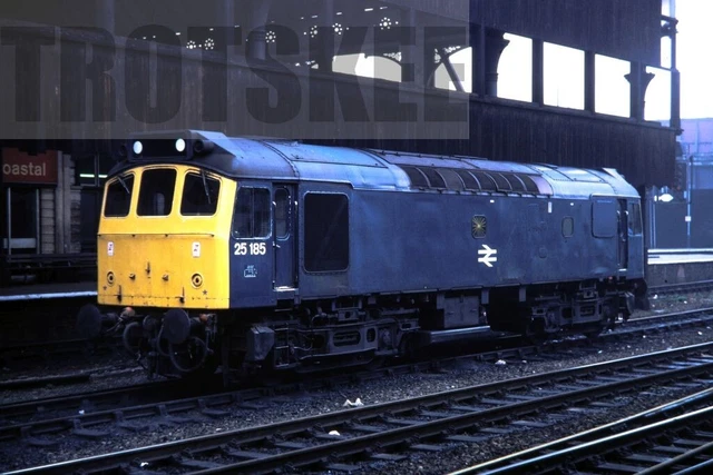 35MM SLIDE BR British Railways Diesel Loco Class 25 25185 1982 Original ...