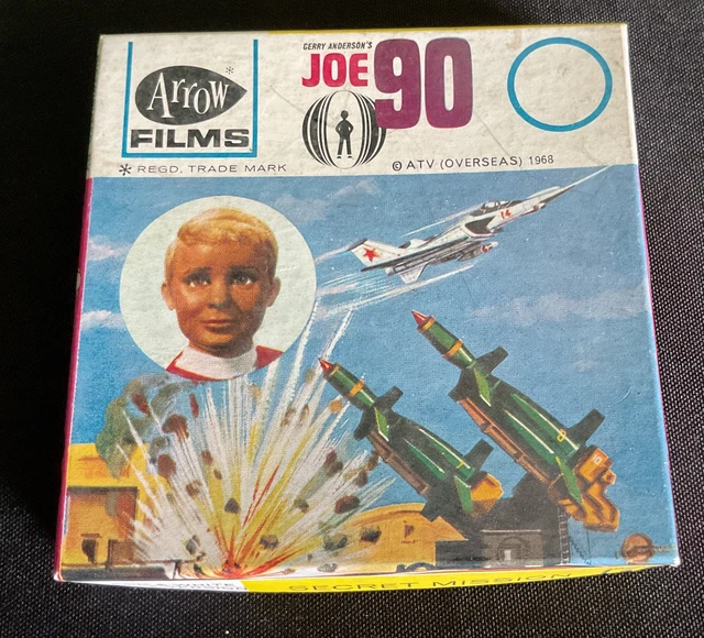 JOE 90 SUPER 8mm Film Reel , Secret Mission 1968 , by Arrow Films , B/W ...