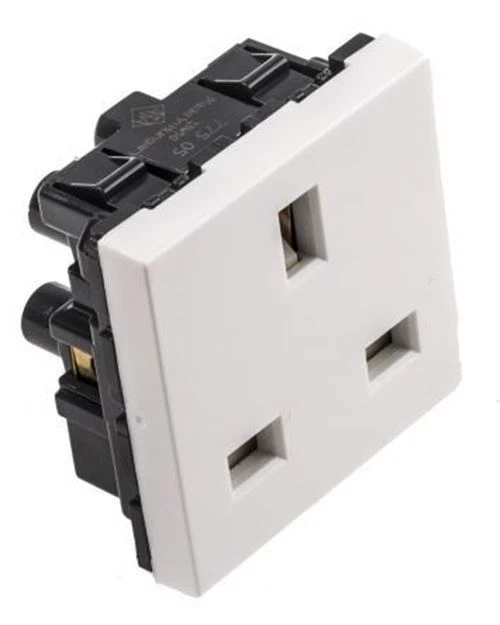 PRISE DE COURANT incommutable Legrand White 1 vitesse, type G ...