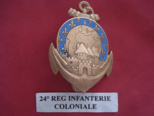 INSIGNE MILITAIRE REGIMENT Infanterie Coloniale EUR 10,00 - PicClick FR