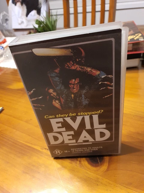 EVIL DEAD - Vhs Rare PAL Horror creatures monsters occult demons gore ...