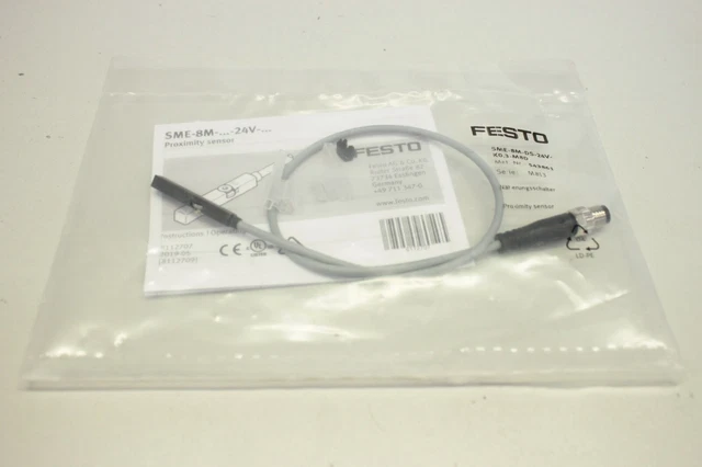 FESTO 543861 8112707 Näherungsschalter magnetisch SME-8M-DS-24V-K0.3 ...