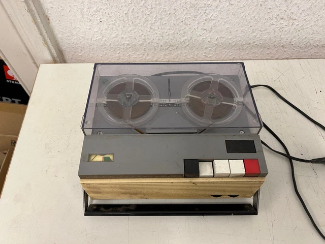 MAGNET TONBANDGERÄT TESLA Uran Batteriebetrieb und Netzbetrieb EUR 37 ...