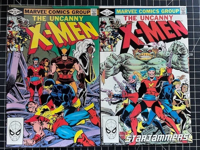 MARVEL UNCANNY X-MEN #155 156 1ère Brood Queen EUR 29,07 - PicClick FR