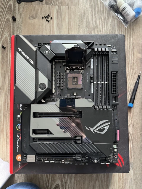 ASUS ROG MAXIMUS XII FORMULA LGA 1200 INTEL Z490 ATX Motherboard £250. ...