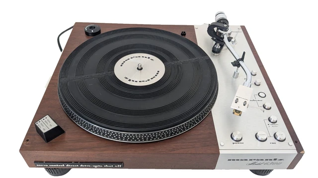 PLATINE VINYLE MARANTZ Model 6300 Hi-Fi 1970's Vintage - A réviser ...