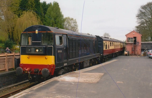DIESEL RAILWAY TRAIN Picture Class 20 Loco Photo D8188 Photograph On ...