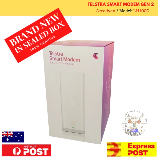 TELSTRA SMART MODEM GEN 2 Wi-Fi BACKUP NBN FTTN FTTP HFC ADSL Brand New ...