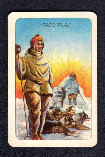 VINTAGE WOOLWORTHS SWAP Card - Captain Robert Scott - Antarctic ...