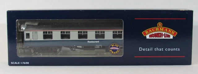BACHMANN 39-250 BR Mk1 Restaurant Car Blue/Grey (E3) £38.00 - PicClick UK
