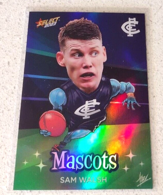 2023 FOOTY STARS Sam Walsh Mascots Carlton M15 $4.54 - PicClick AU