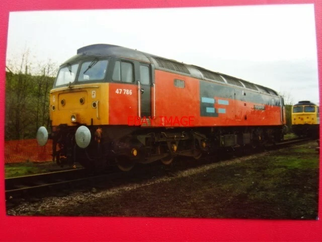 PHOTO BR Class 47 Loco No 47786 £1.50 - PicClick UK