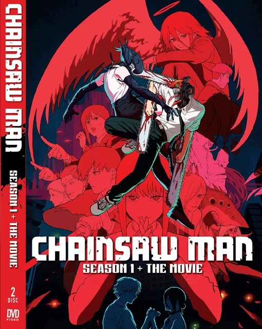 DVD ANIME CHAINSAW Man Vol.1-12 End+Movie: Reze Arc English Dubbed ...