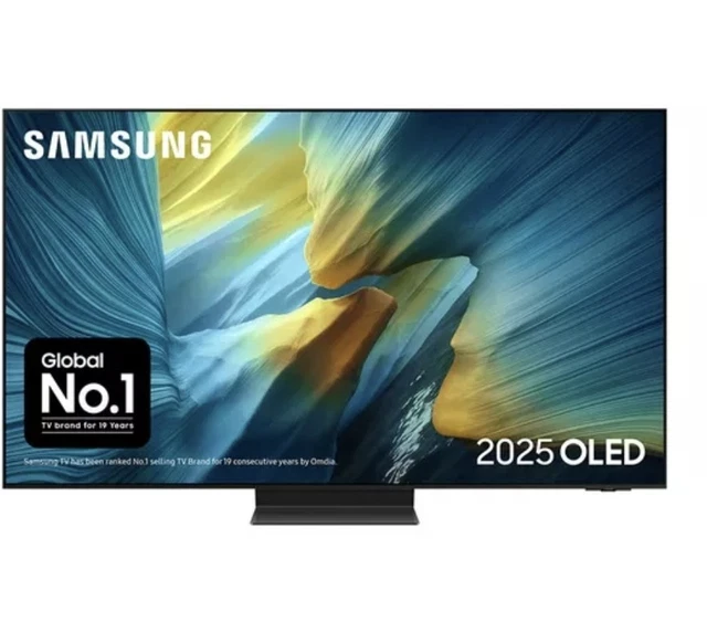 SAMSUNG QE55S95FA 2025 55 Inch 4K/165Hz Oled Smart Tv With One Connect ...