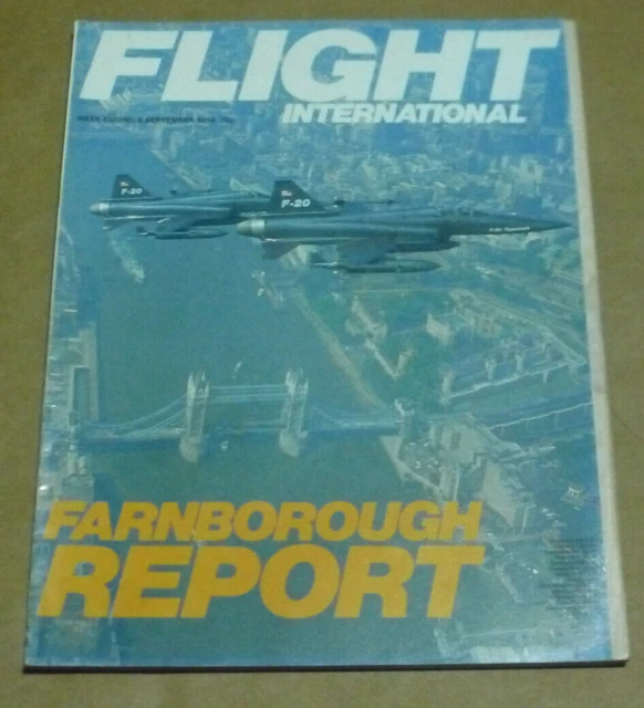 FLIGHT INTERNATIONAL MAGAZINE - 8th September 1984 - Farnborough Report ...