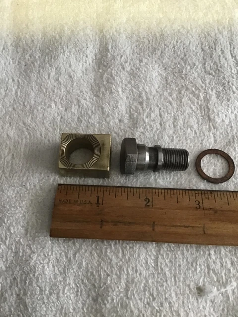 ZENITH CARBURETOR CHRIS Craft Model M series Inboard inlet Filter Plug ...