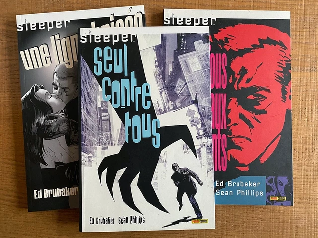 SLEEPER - COMICS de Sean Phillips et Ed Brubaker - Complet en 3 volumes ...