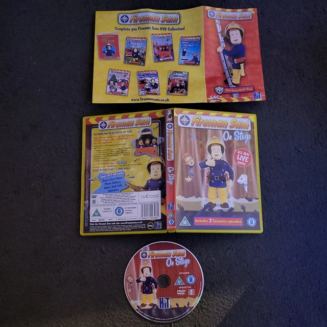 FIREMAN SAM - On Stage (DVD, 2007) With Leaflet! £3.32 - PicClick UK