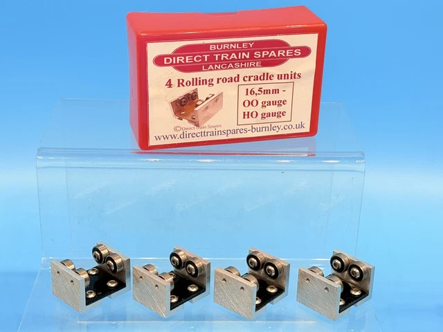 DIRECT TRAIN SPARES 'Ho/Oo' Gauge 4X Rolling Road Cradle Units - Boxed ...