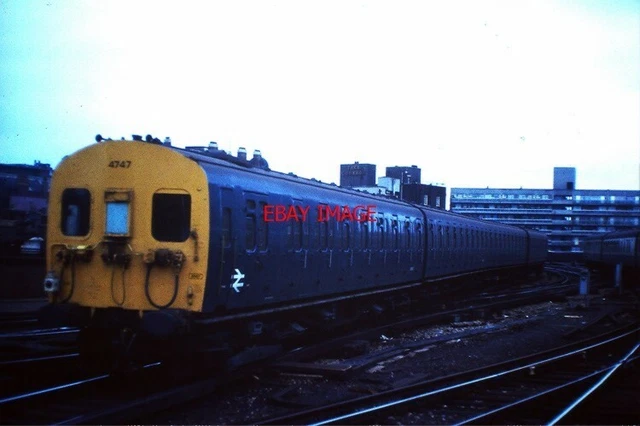 PHOTO 4-SUB Class 405 4-Car Emu No 4747 Leaving Waterloo On A ...
