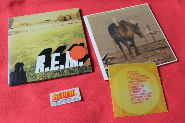 REM ‘REVEAL' RARE Limited Edition Slipcase & 7” 40-Page Book & CD Album ...
