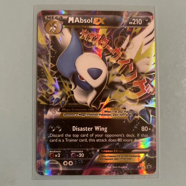 POKÉMON TCG MEGA M Absol-EX XY XY63 Holo Promo Card £29.80 - PicClick UK