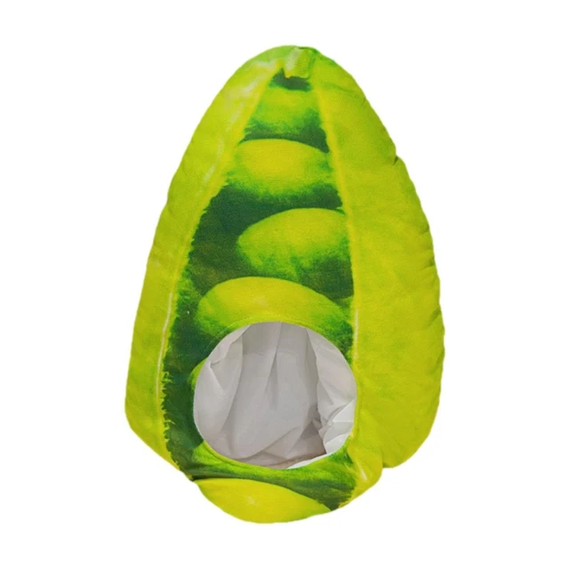 CUTE VEGETABLE HAT Pea Headpiece Lovely Novelty Headgear Hood for ...
