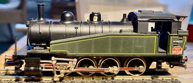 JOUEF HO LOCOMOTIVE vapeur 040 TA 28 Batignolles # 829 SNCF vert ...