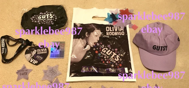 OLIVIA RODRIGO VIP Guts World Tour Merch 2024 London N1 - FULL SET ...