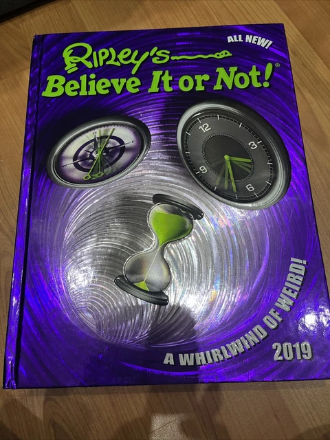 RIPLEY'S BELIEVE IT or Not ! 2019 par Ripley (couverture rigide, 2018 ...