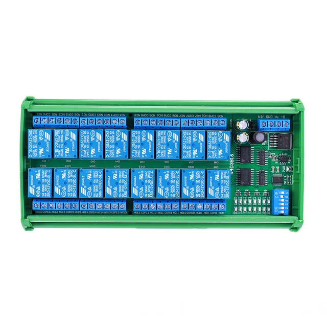 16 CHANNEL RS485 Relay Board UsefDurable RS485 Relay Module Control ...
