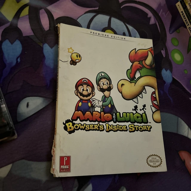 MARIO & LUIGI Bowser's Inside Story Official Strategy Guide Nintendo 3DS BAD Con £8.00 - PicClick UK