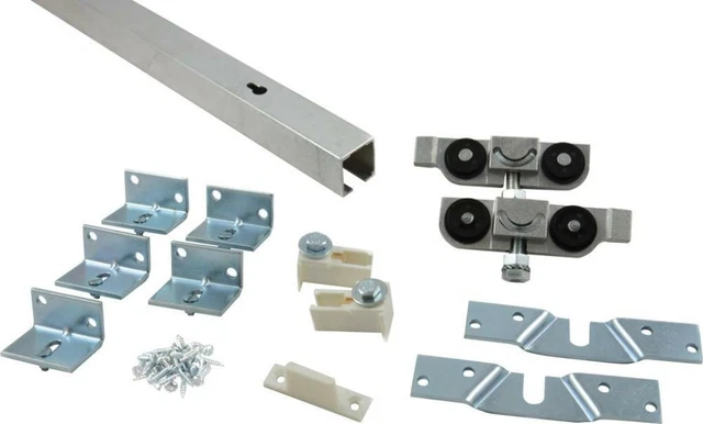 HBS BETZ ZIMMERTÜR-SCHIEBETÜRBESCHLAG, Aluminium eloxiert EUR 75,76 - PicClick DE