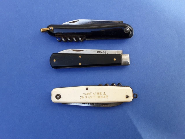 LOT DE 3 Anciens Couteaux Pradel EUR 10,00 - PicClick FR
