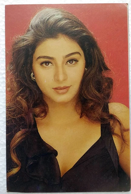 BOLLYWOOD INDIA ACTOR Actress TABU Rare Old Original Post card Postcard ...