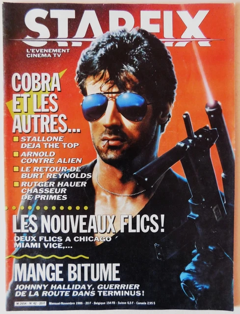 STARFIX MAGAZINE N° 42 1986 Cobra Stallone EUR 29,00 - PicClick FR